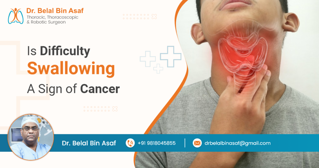 Is Difficulty Swallowing a Sign of Cancer
